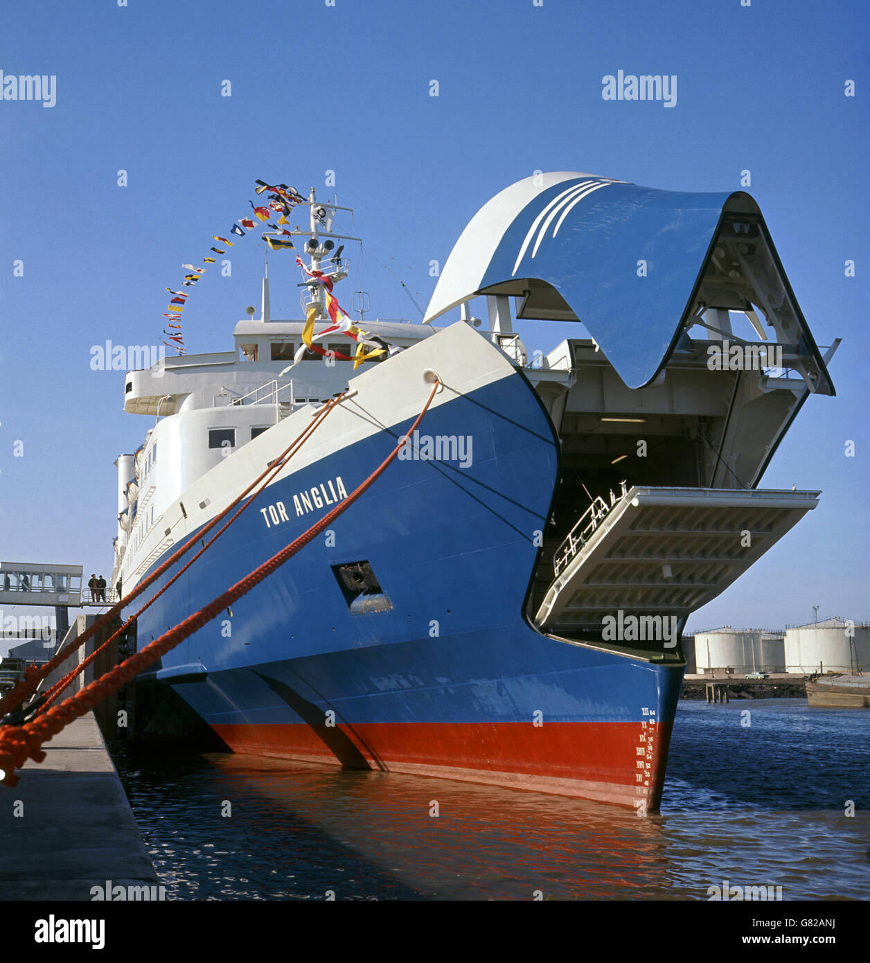 Transport - Immingham Ferry Terminal Opening - Immingham, Lincolnshire ...