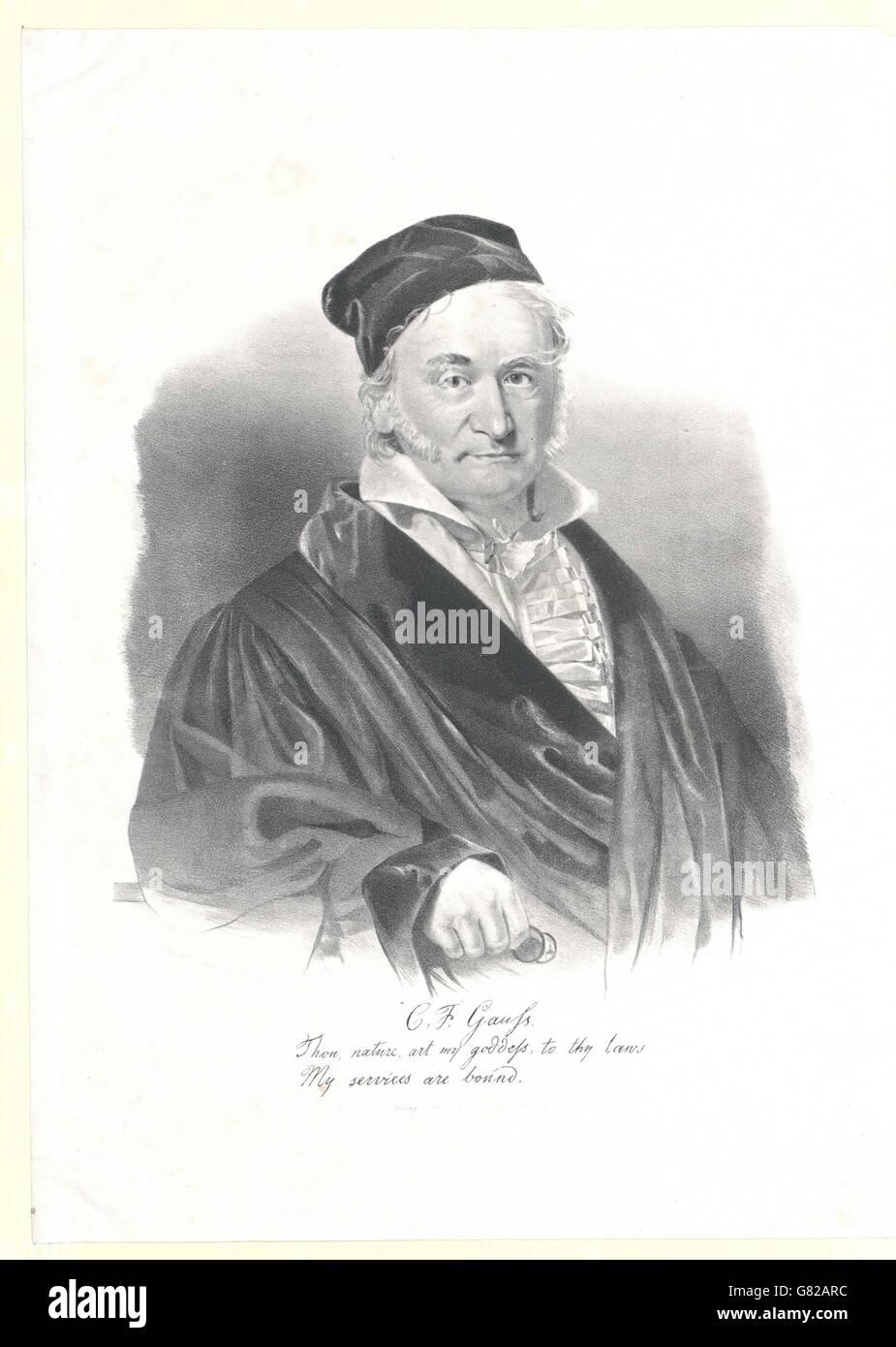 Gauss portrait hi-res stock photography and images - Alamy
