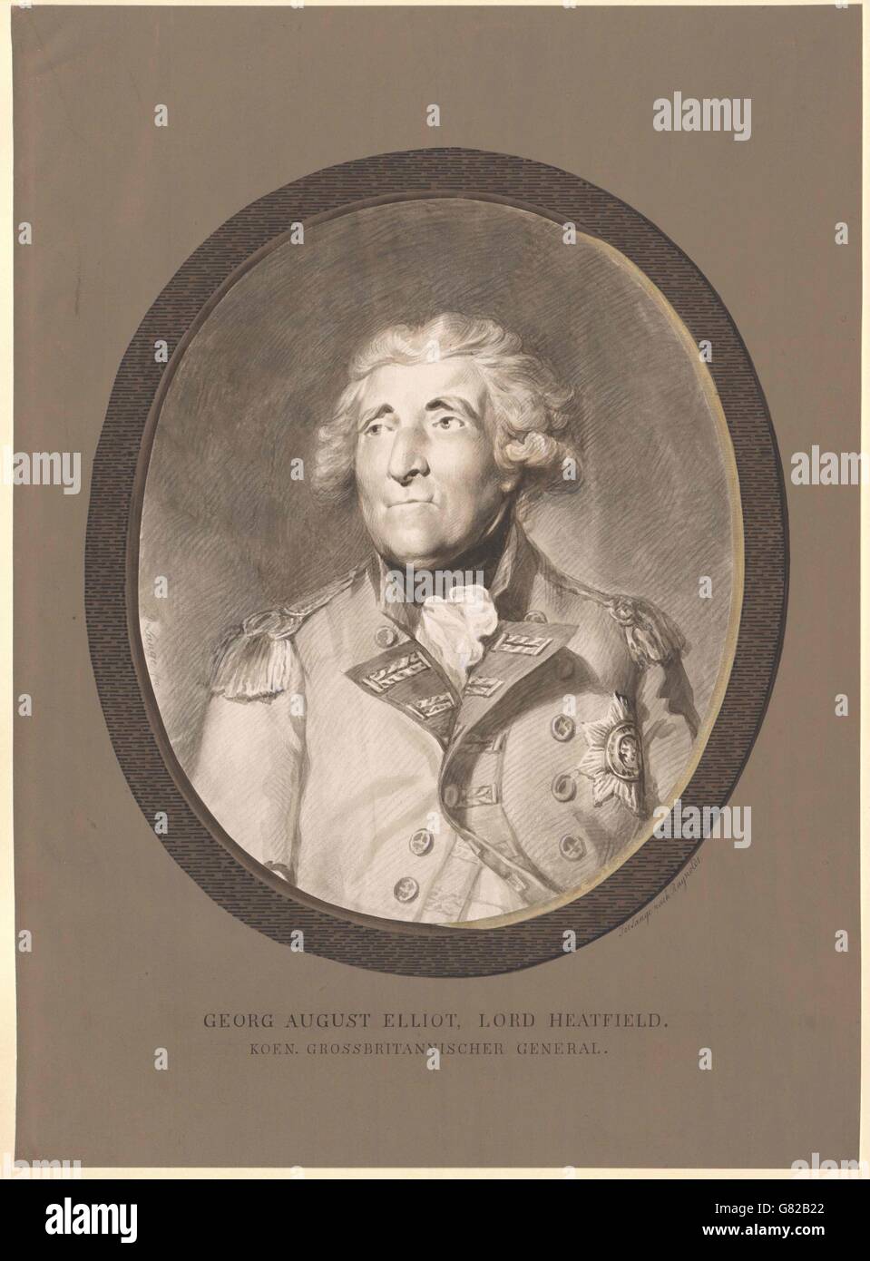 Eliott, George Augustus Stock Photo - Alamy