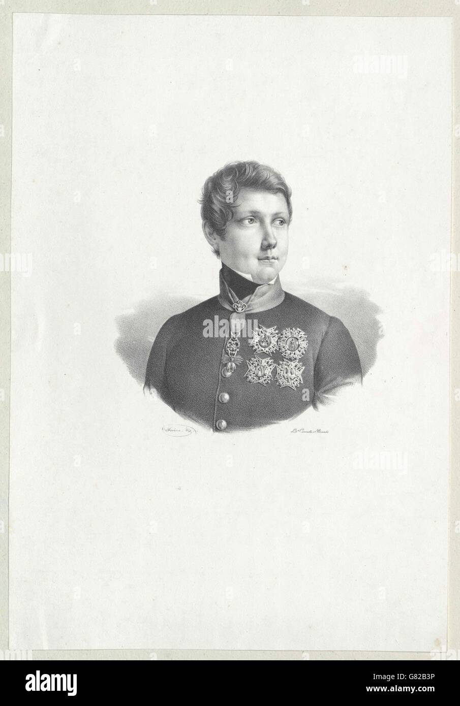 Ferdinand II., König beider Sizilien Stock Photo - Alamy