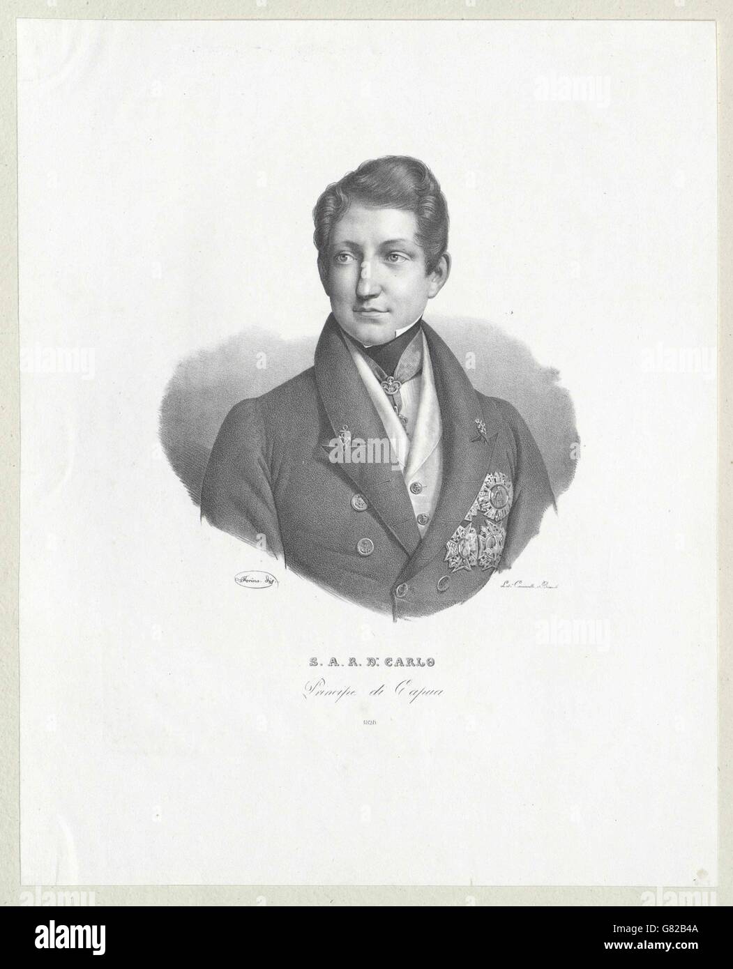 Karl, Prinz von Neapel-Sizilien Stock Photo - Alamy