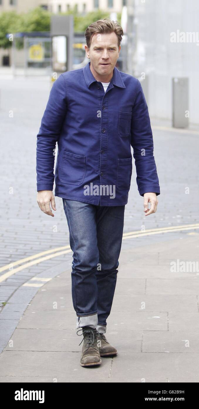 Actor Ewan McGregor arrives at the Lyceum Theatre in Edinburgh to ...