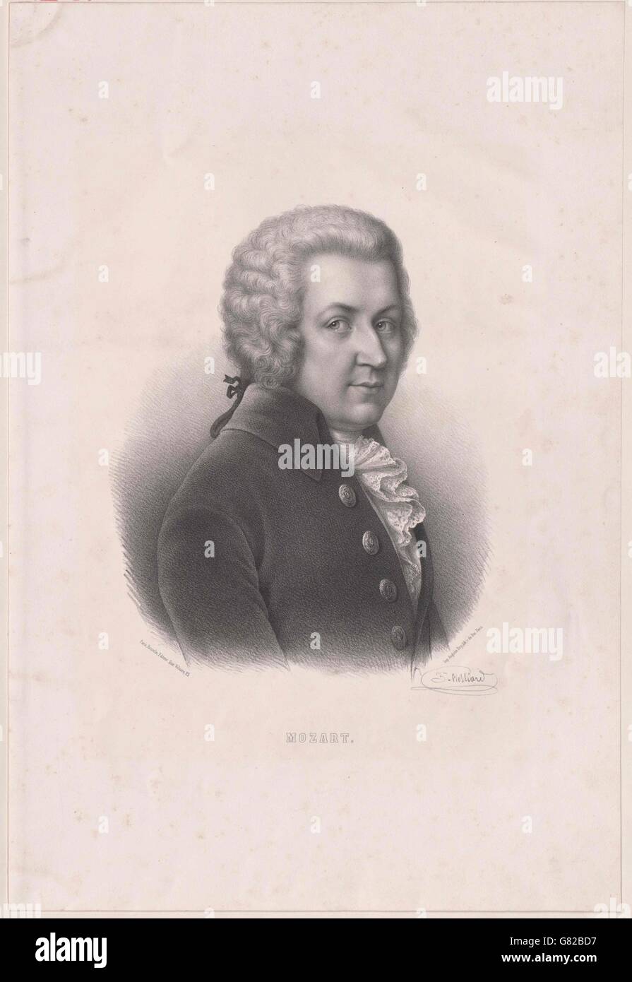 Mozart, Wolfgang Amadeus Stock Photo - Alamy