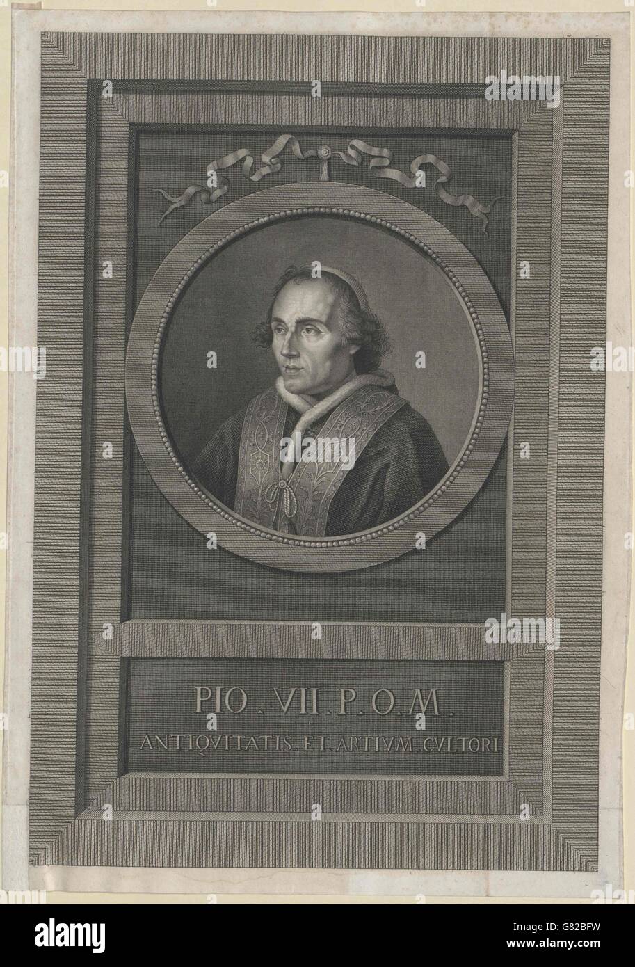 Pius VII., papa Stock Photo - Alamy