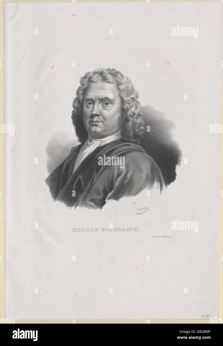 Herman boerhaave portrait hi-res stock photography and images - Alamy