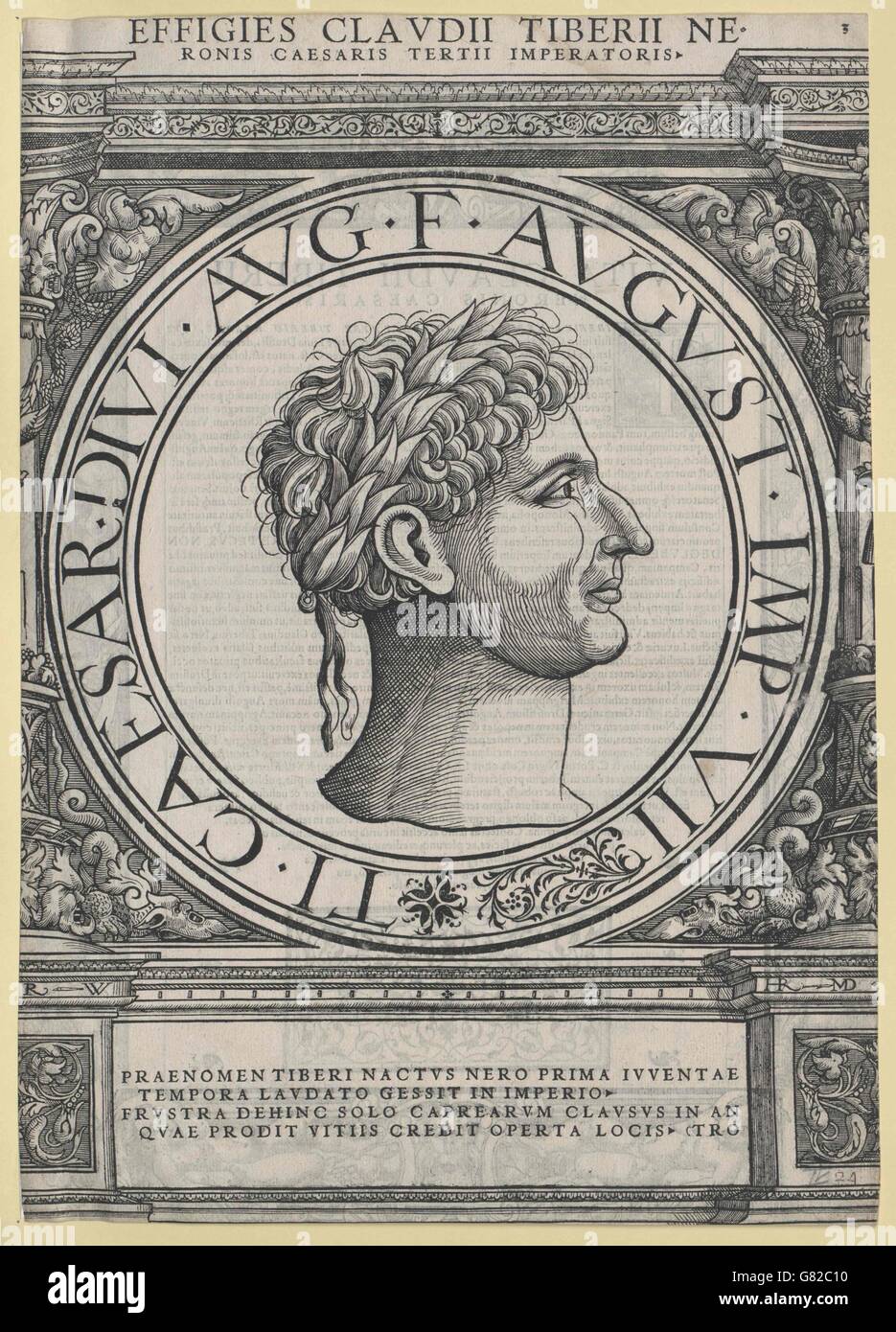 Emperor tiberius of rome hi-res stock photography and images - Alamy