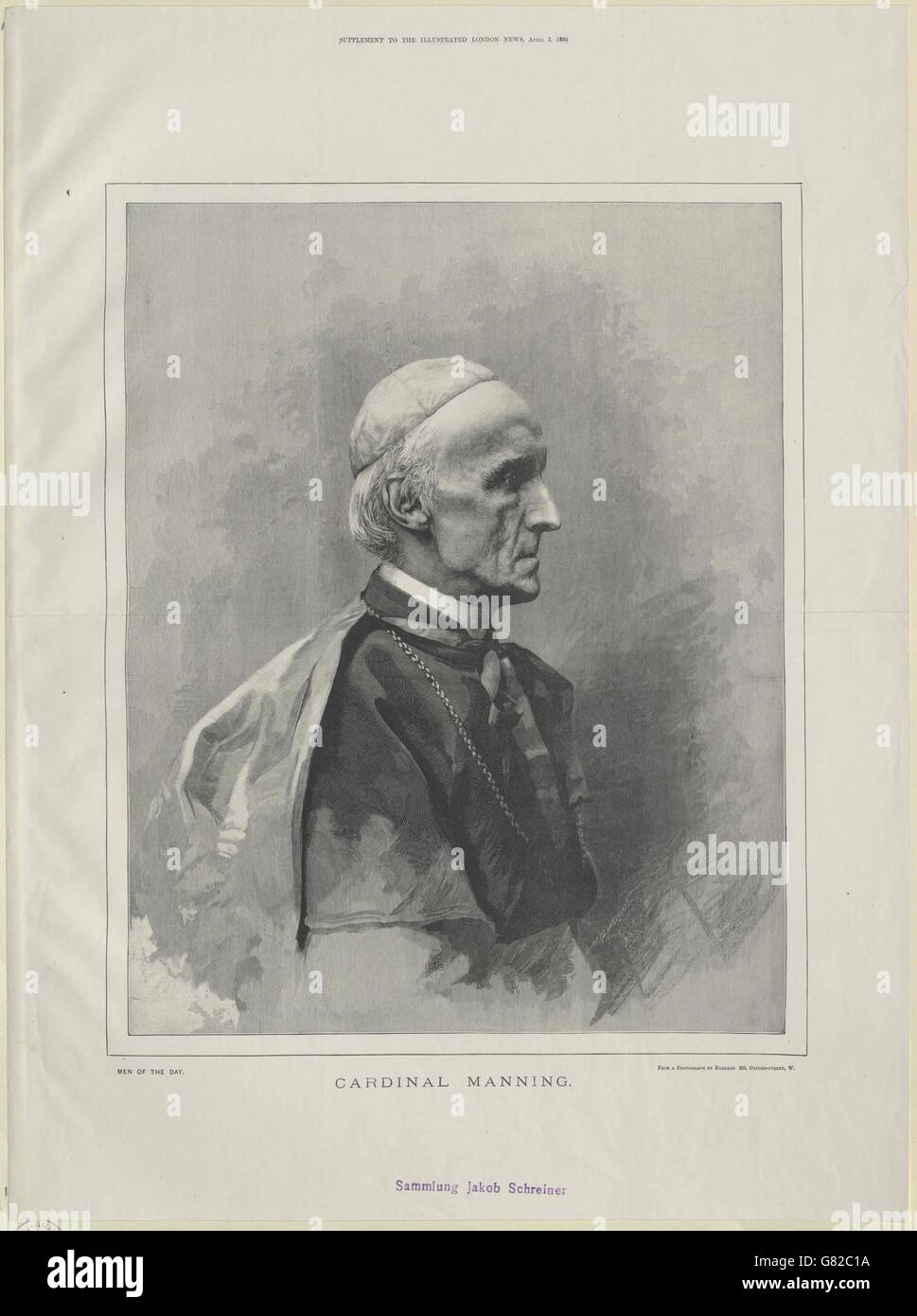 Manning, Henry Edward Stock Photo - Alamy