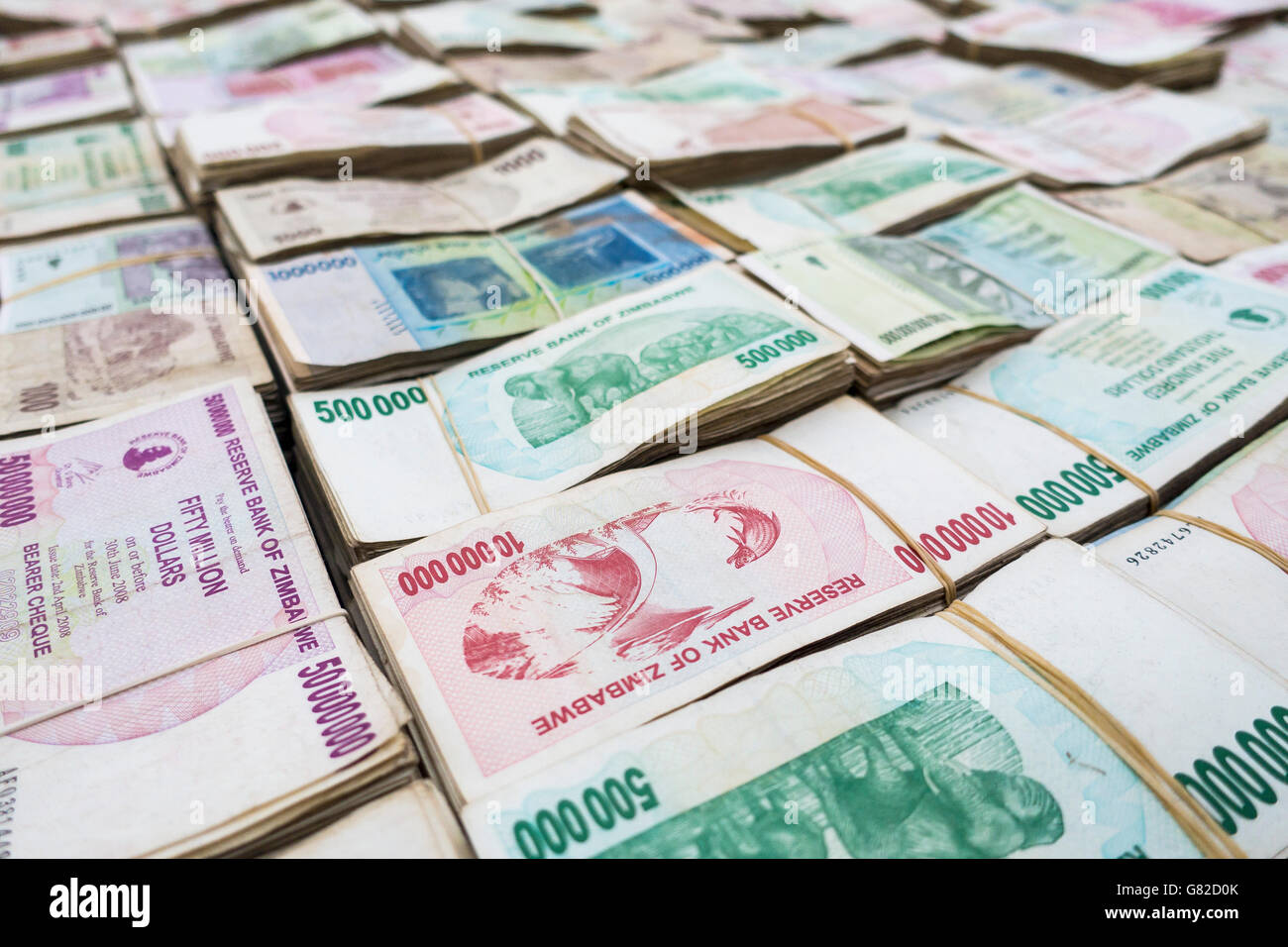 Full frame shot of paper currencies arranged on table Stock Photo - Alamy