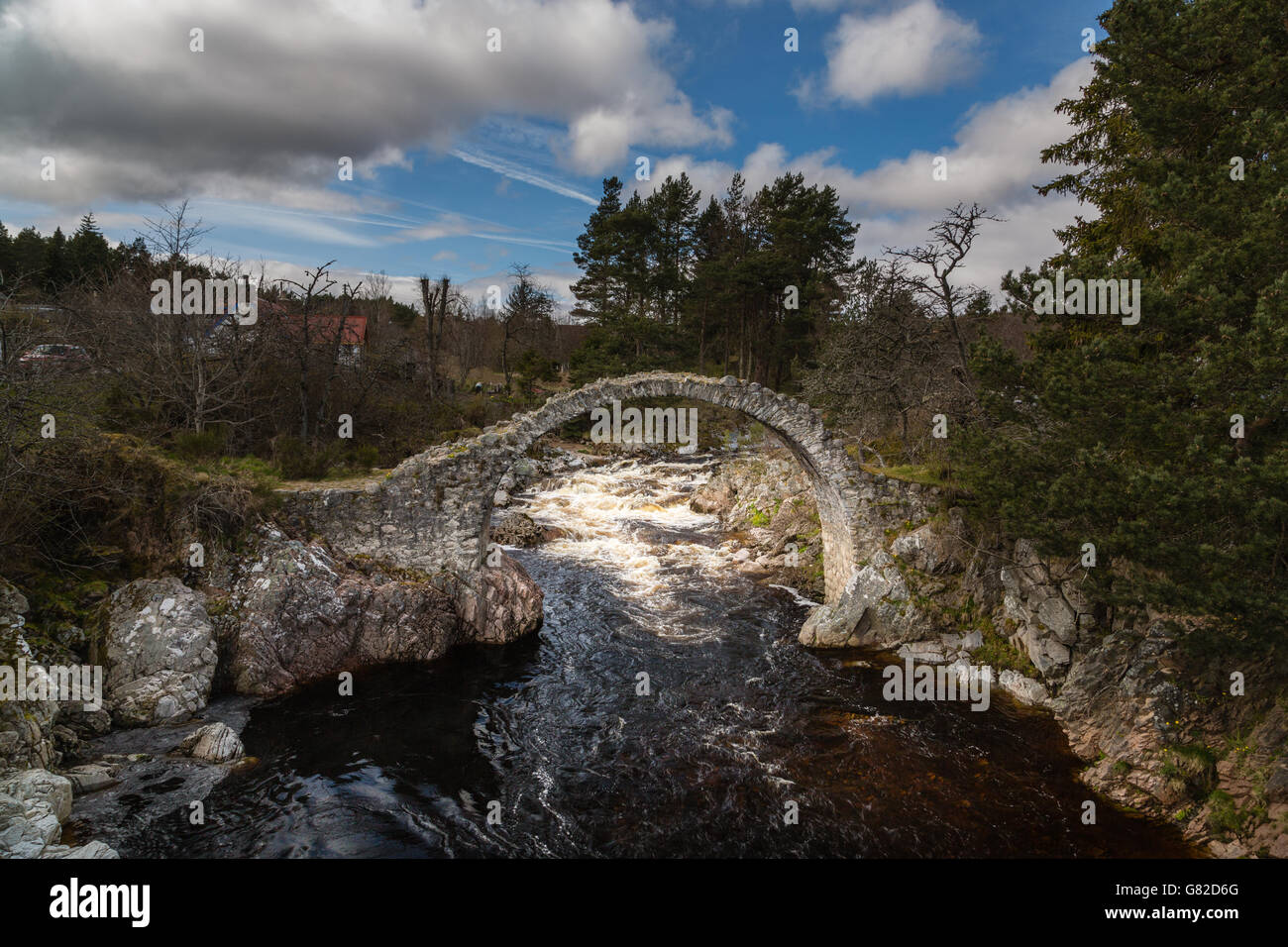 Bridge carrbridge cairngorms hi-res stock photography and images - Alamy