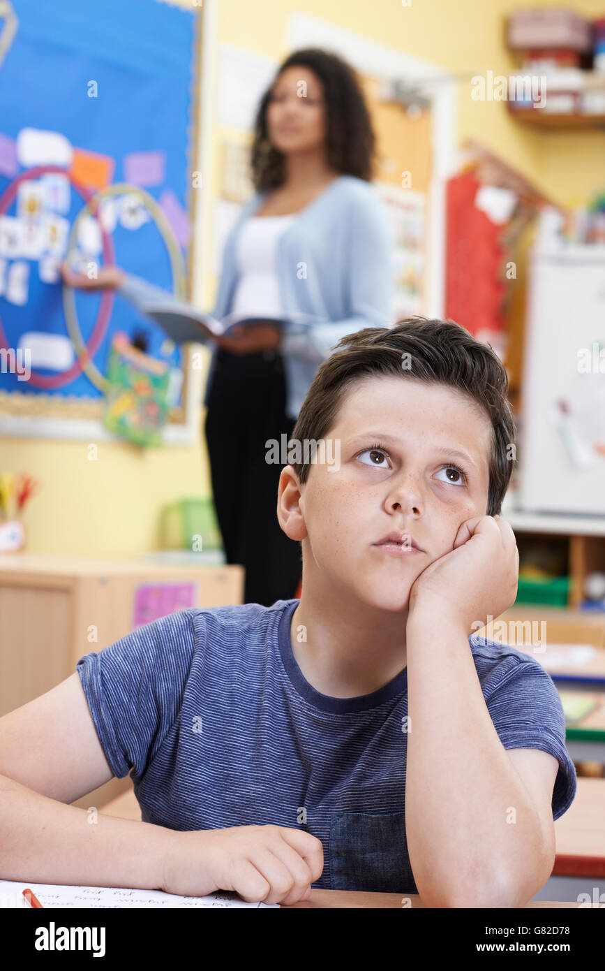 Child Daydreaming Classroom High Resolution Stock Photography and ...