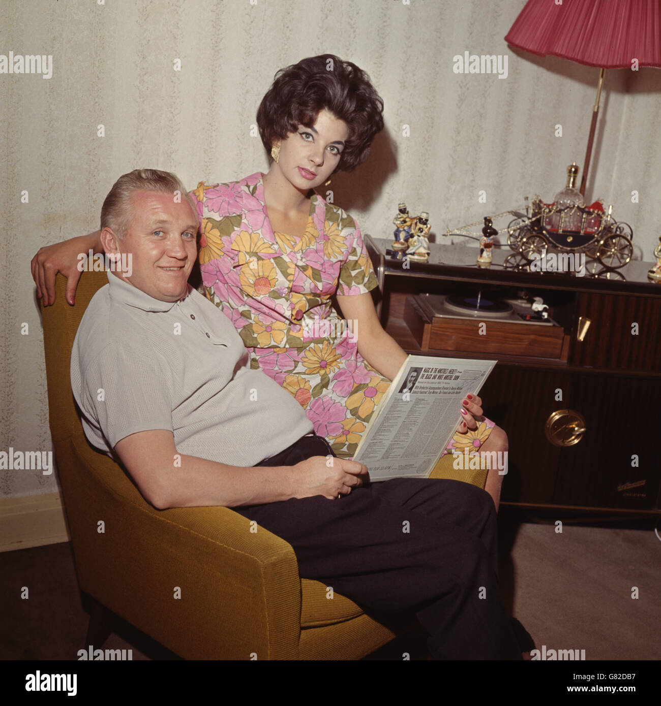 Tony Mercer, of the Black and White Minstrels show, now running at the ...