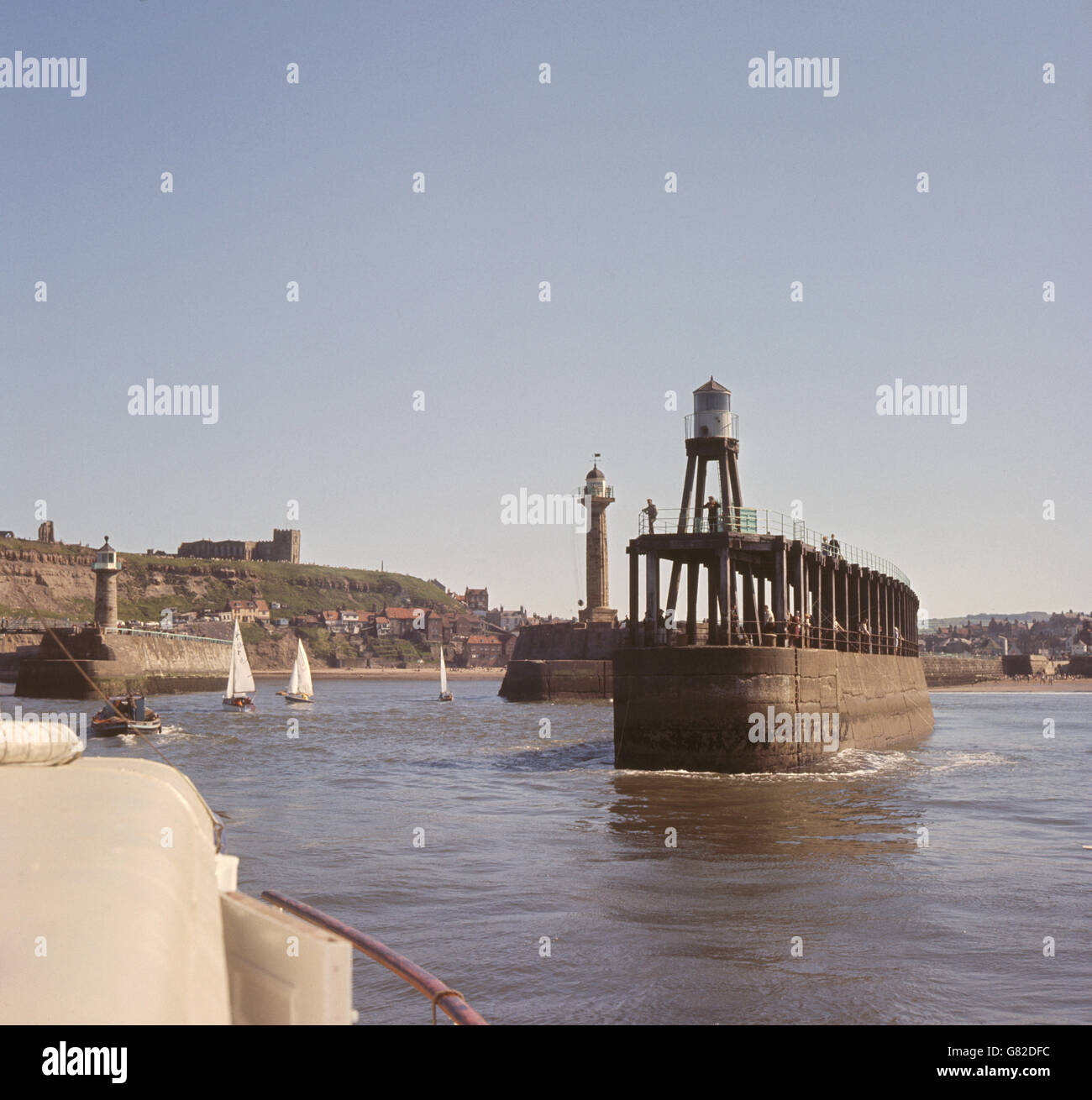 Sailing - Whitby Yacht Club - Whitby, Yorkshire Stock Photo - Alamy