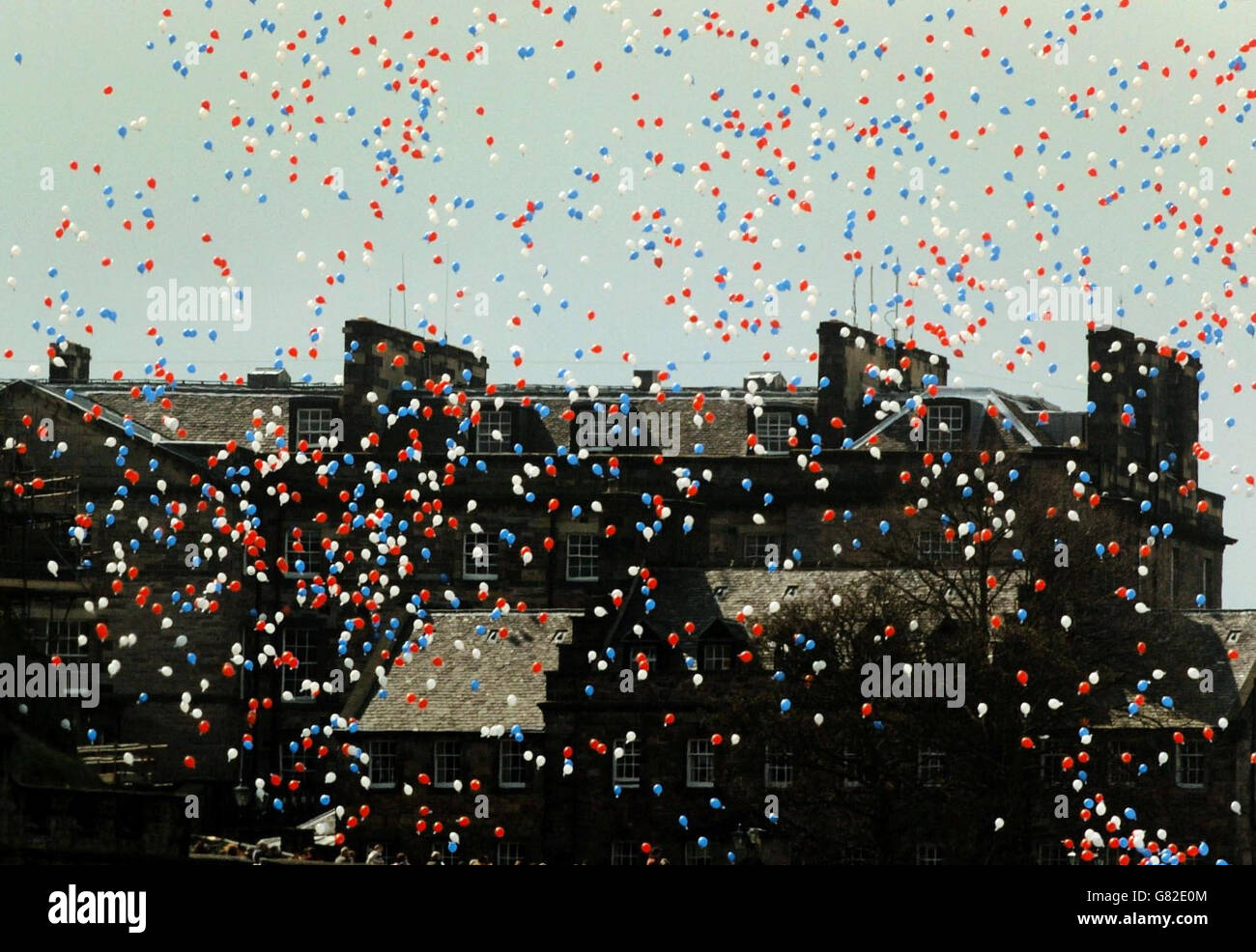 60TH ANNIVERSARY OF THE END OF WWII - Edinburgh Stock Photo - Alamy