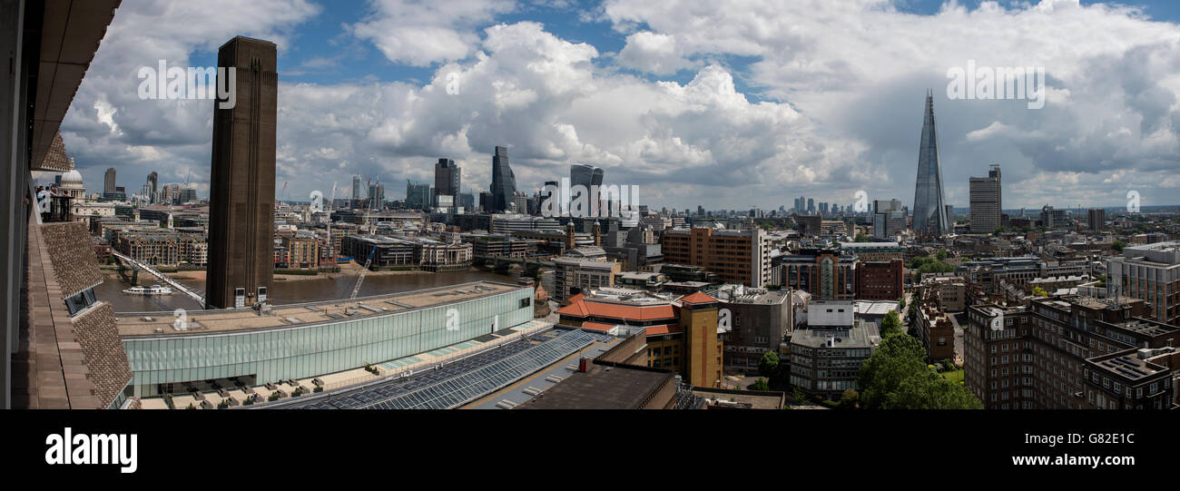 Tate modern switch house terrace hi-res stock photography and images ...