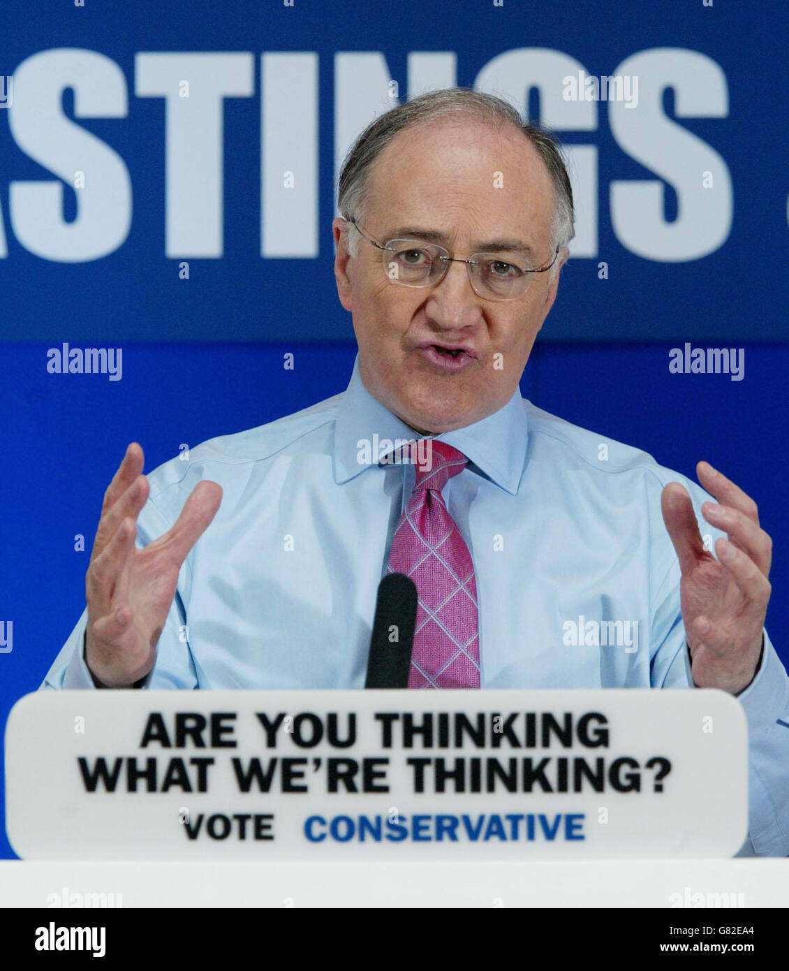 General Election Campaign 2005 - Conservative Party Stock Photo - Alamy