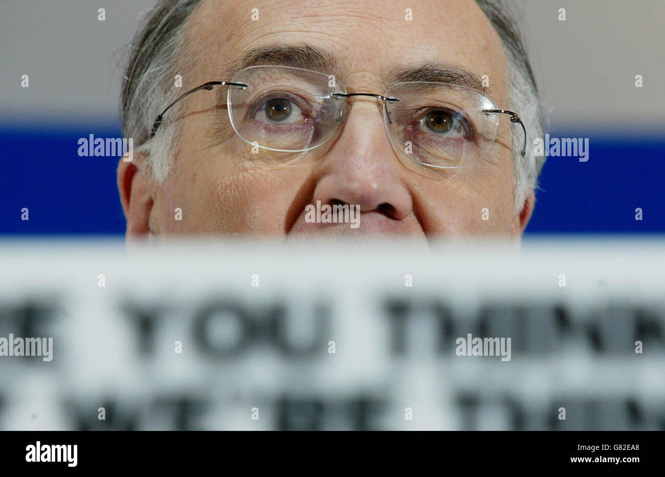 General Election Campaign 2005 - Conservative Party Stock Photo - Alamy