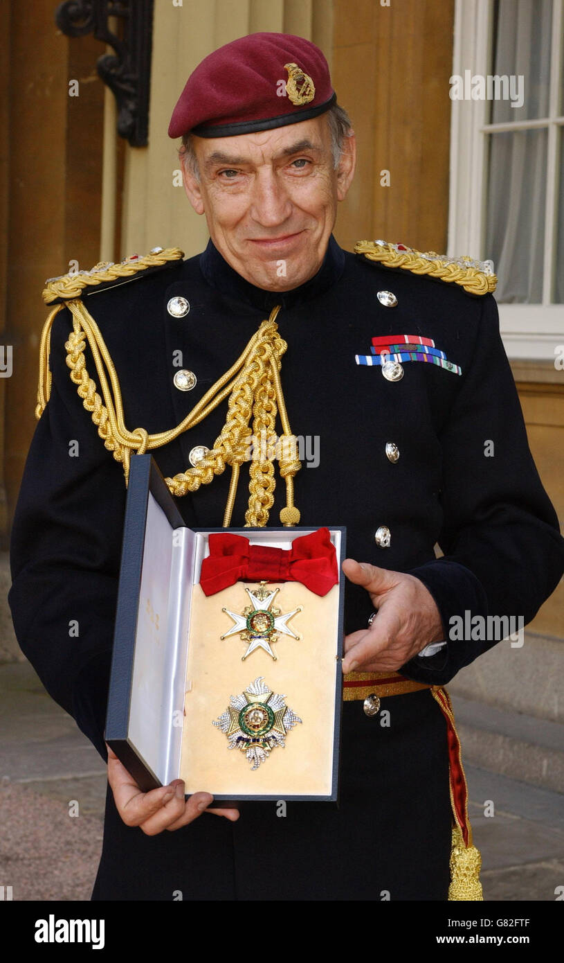 General Sir Michael Jackson after he was awarded with the Grand Knight ...