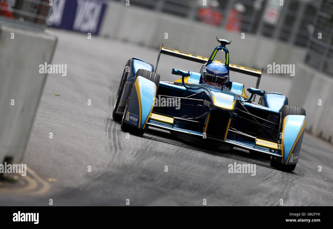 Nicolas Prost during the Visa London ePrix at Battersea Park, London ...
