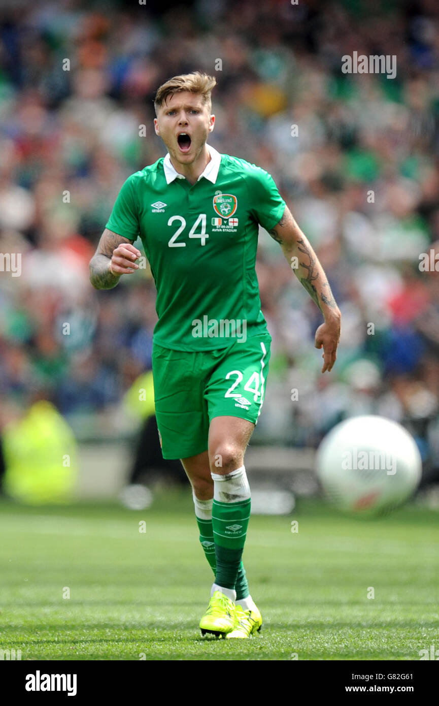 Republic of Ireland's Jeff Hendrick during the international friendly ...