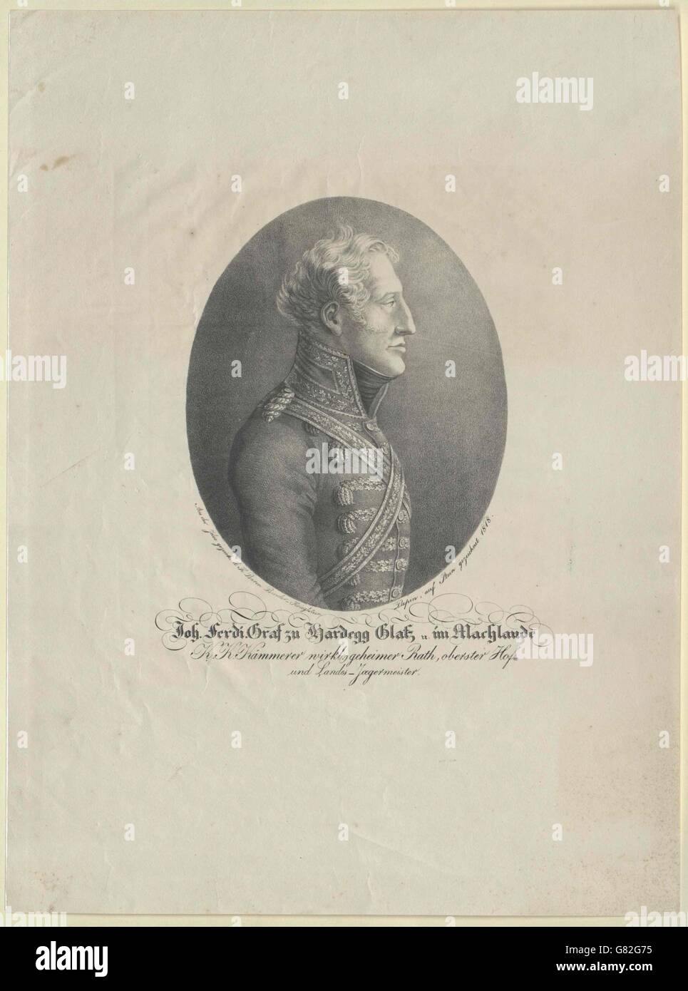 Hardegg, Johann Ferdinand Graf Stock Photo - Alamy