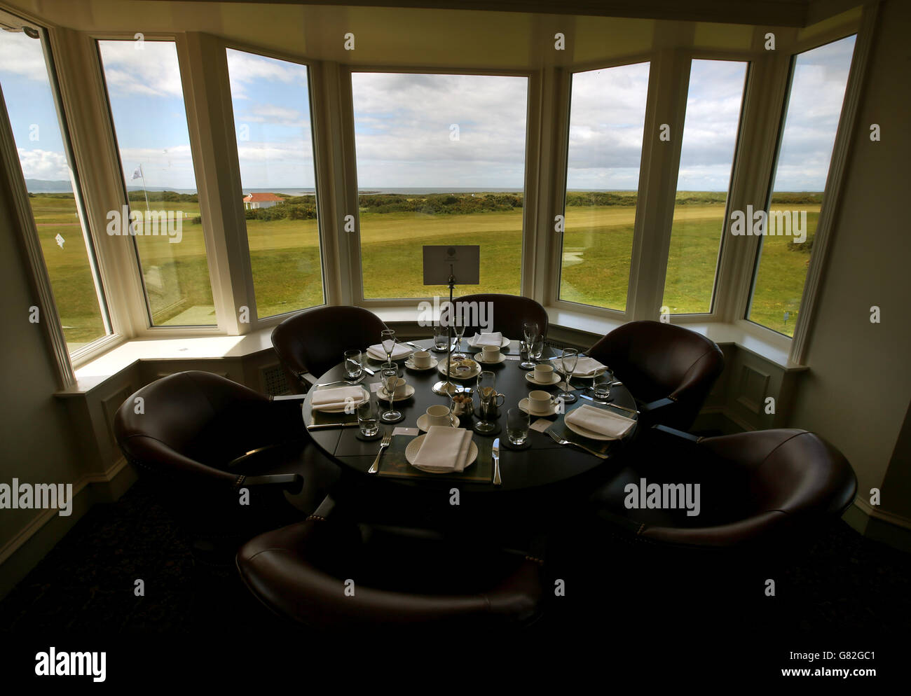 Restaurant donald trump unveiled multi million pound refurbishment ...