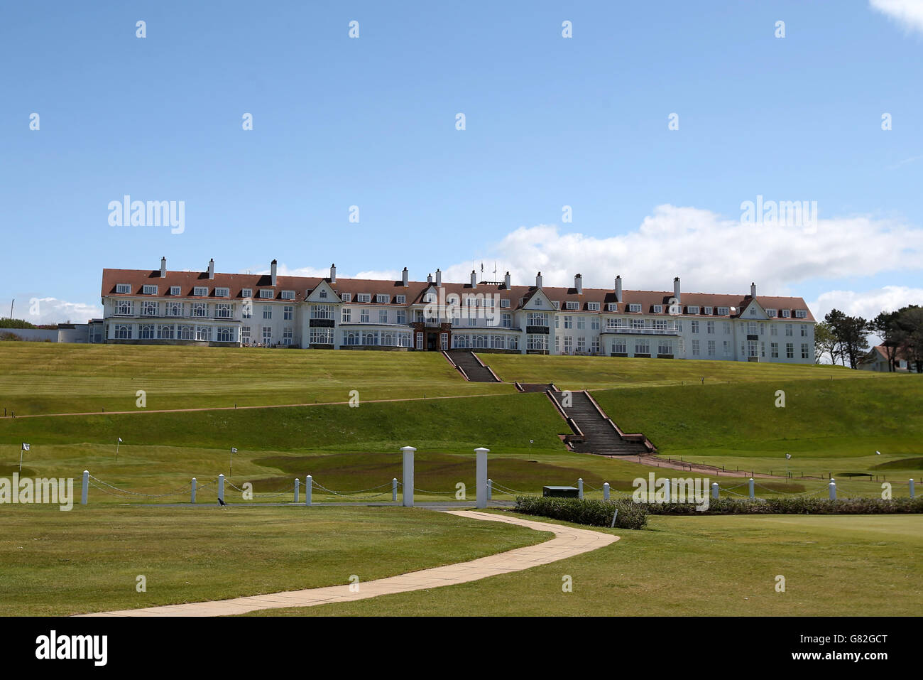 Turnberry Hotel after Donald Trump unveiled the multi-million pound ...