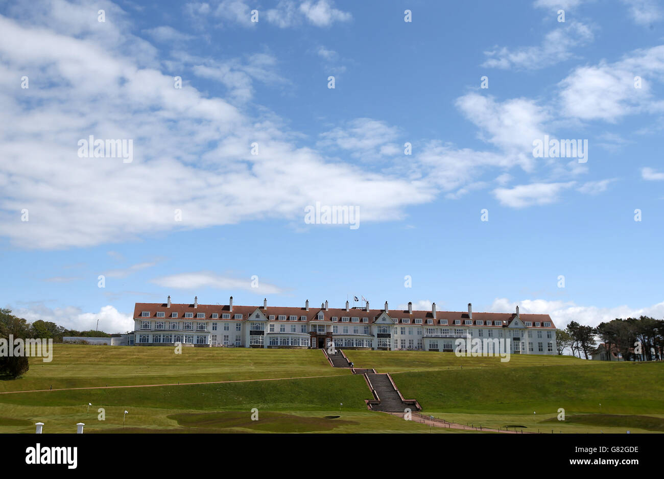 Turnberry Hotel after Donald Trump unveiled the multi-million pound ...