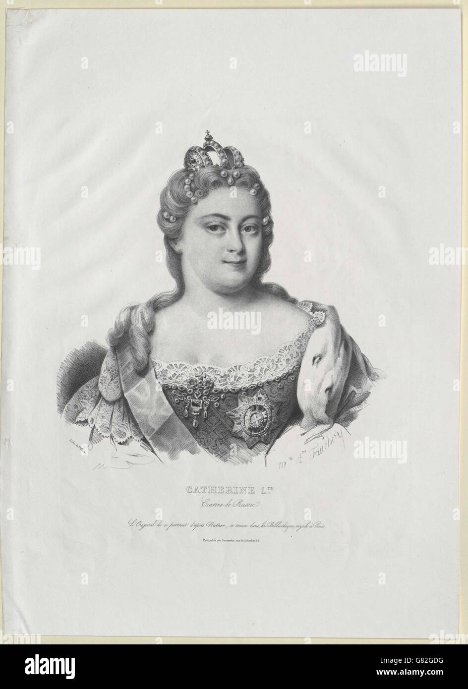 Kaiserin katharina i von russland hi-res stock photography and images ...