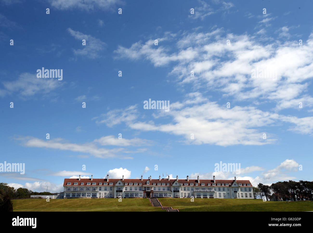 Turnberry Hotel after Donald Trump unveiled the multi-million pound ...