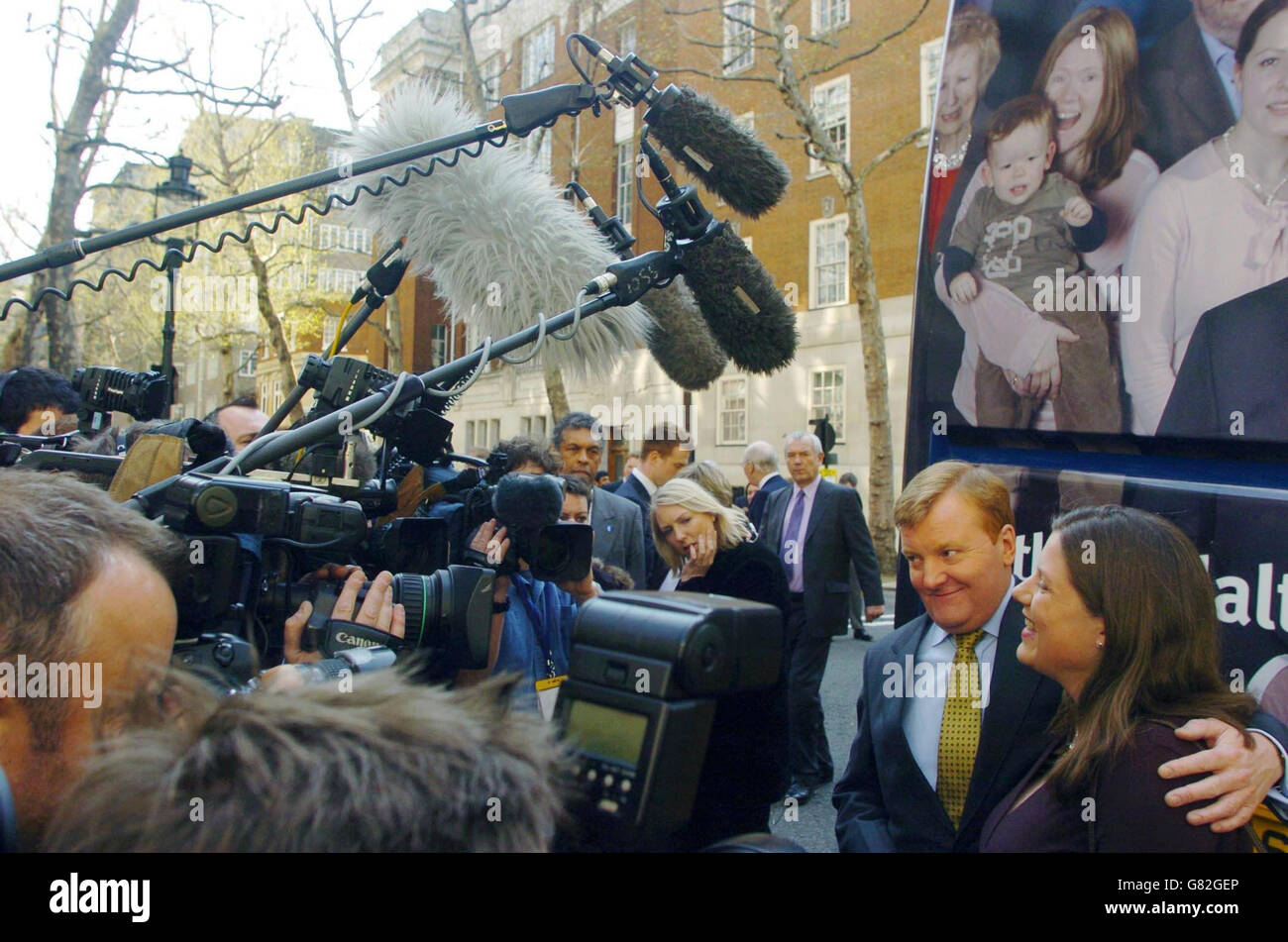 General Election Campaign 2005 - Liberal Democrats - Westminster Stock ...