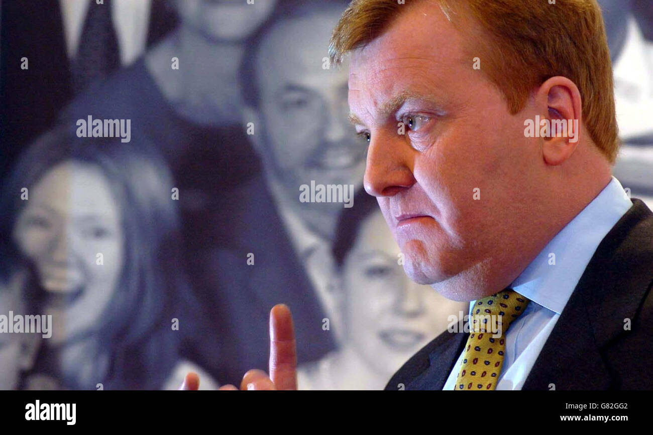 General Election Campaign 2005 - Liberal Democrats - Westminster Stock ...