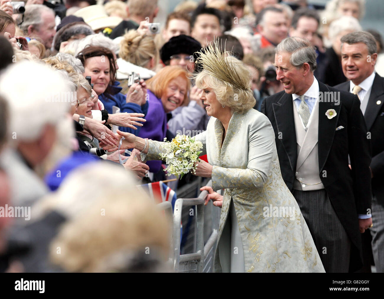 Britain's Prince Charles and his wife Camilla, Duchess of Cornwall ...