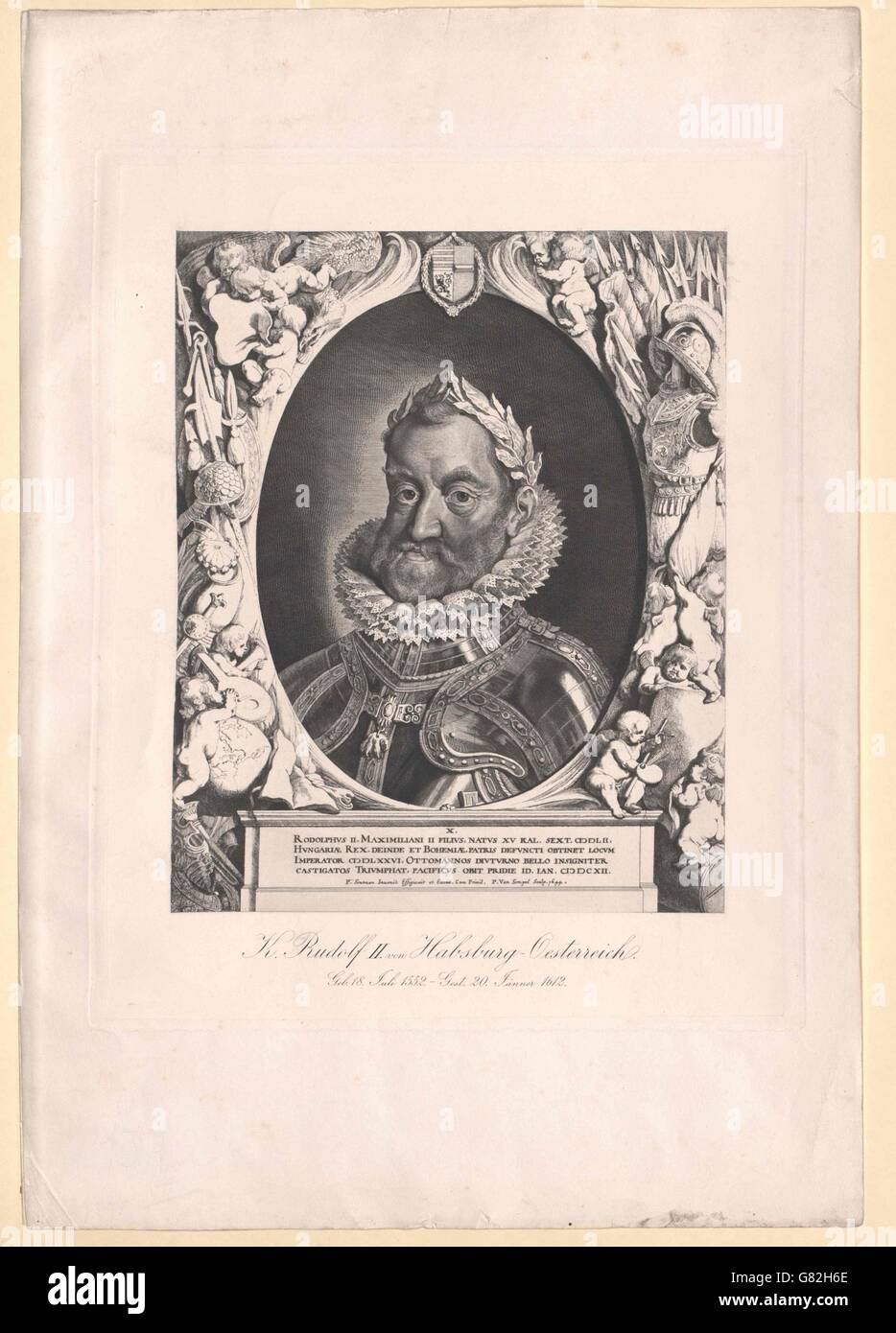 Portrait of emperor rudolf ii hi-res stock photography and images - Alamy