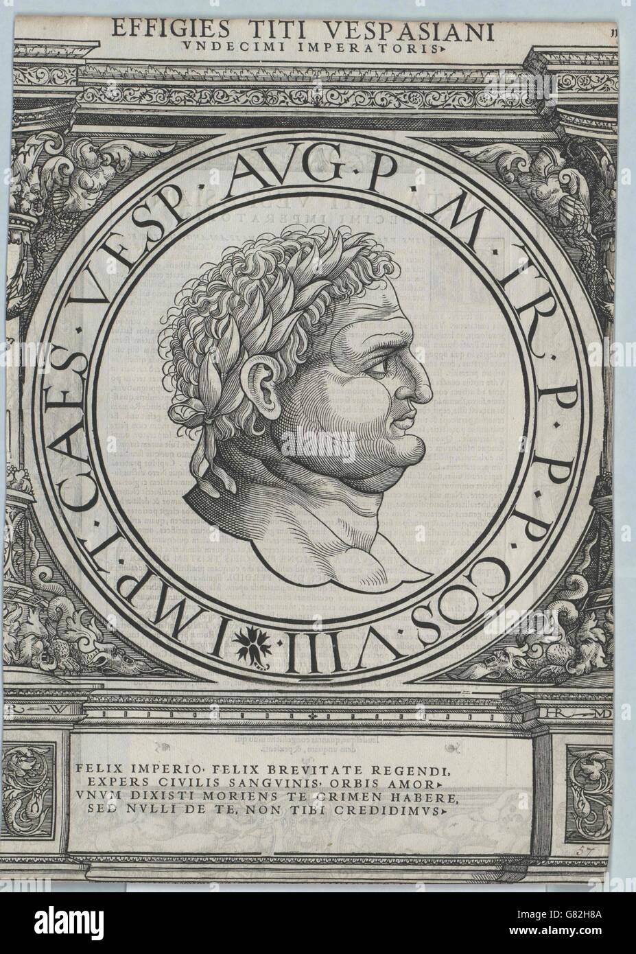 Titus, römischer Kaiser Stock Photo - Alamy