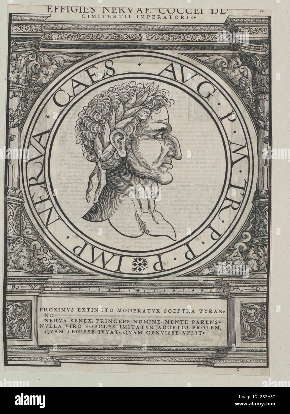 Nerva, römischer Kaiser Stock Photo - Alamy