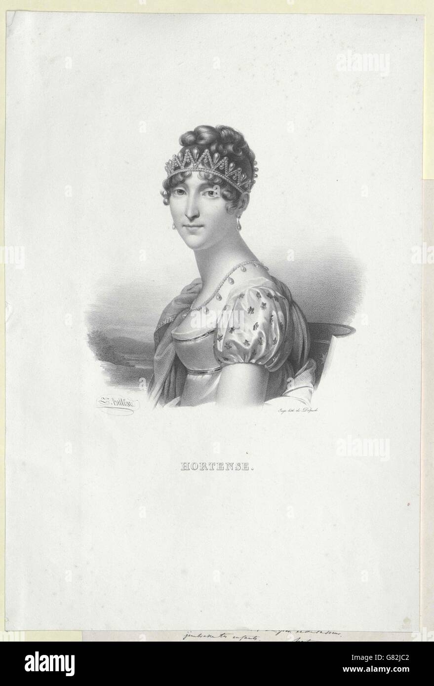 Queen hortense hi-res stock photography and images - Alamy