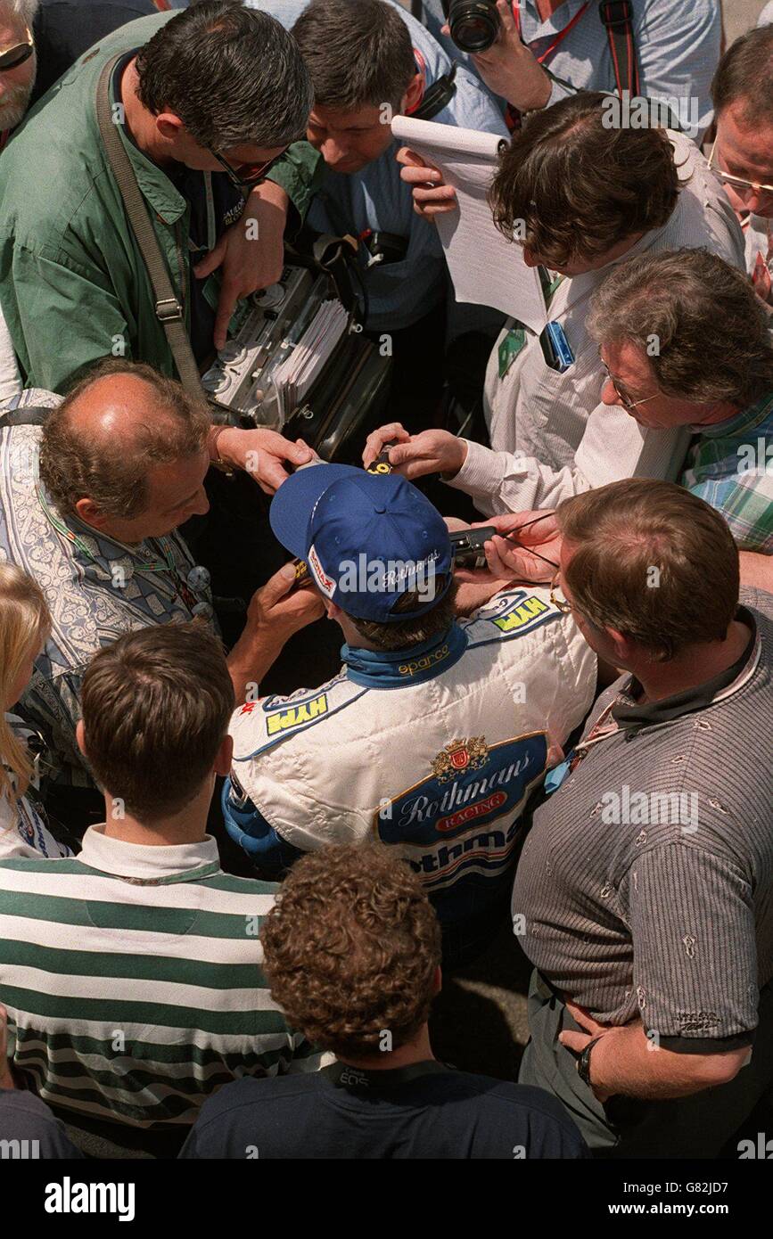 Motor Racing ... Spanish Grand Prix - Barcelona - Practice Stock Photo ...