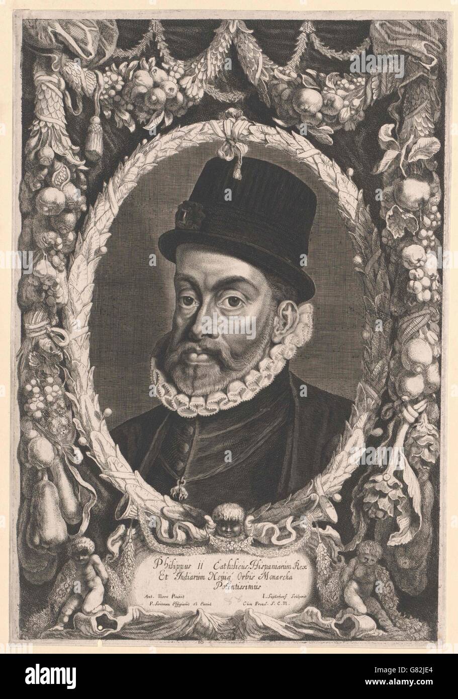 Philipp II., König von Spanien Stock Photo - Alamy