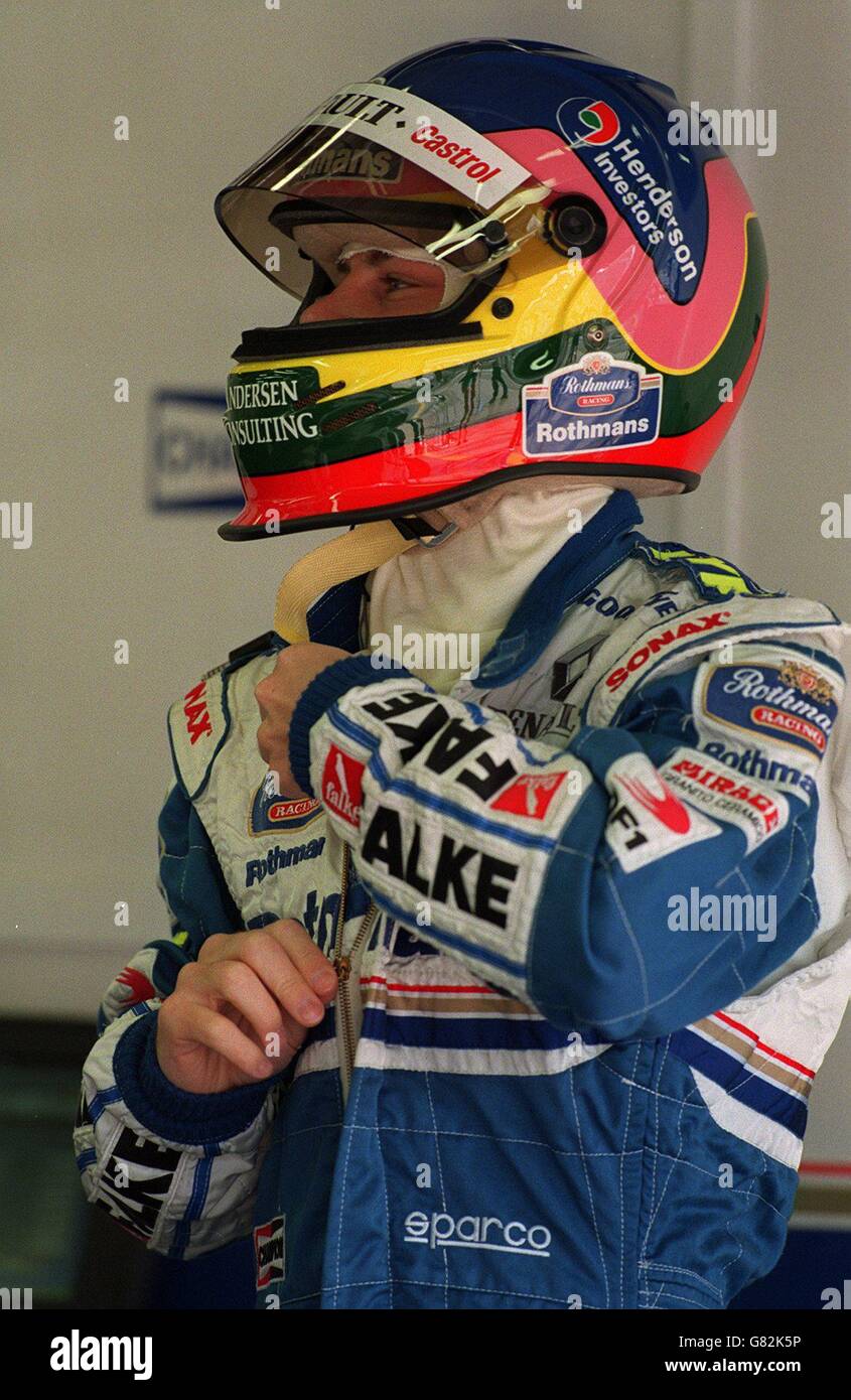 Motor Racing. Spanish Grand Prix - Barcelona. Jacques Villeneuve Stock ...
