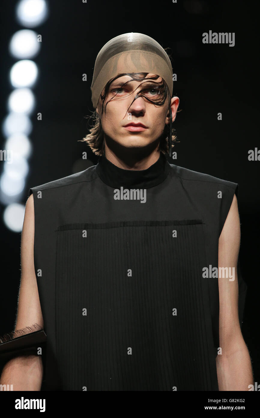 MAN catwalk - London Collections: Men 2015 Stock Photo - Alamy