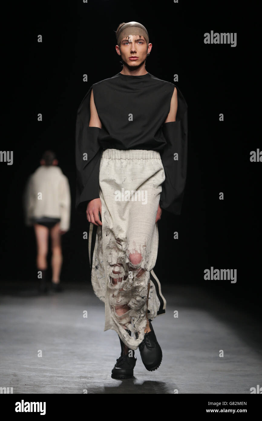 MAN catwalk - London Collections: Men 2015 Stock Photo - Alamy
