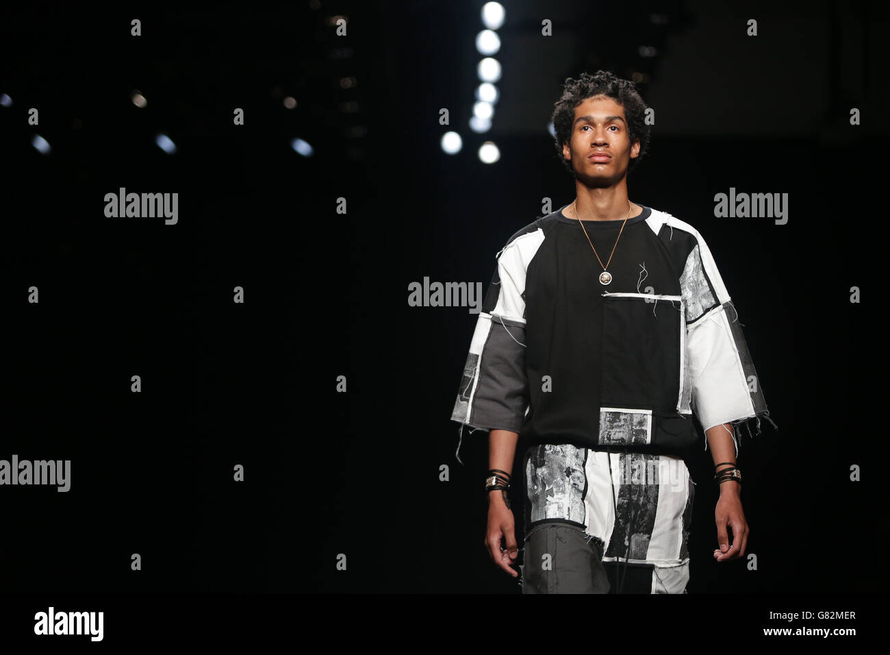 MAN catwalk - London Collections: Men 2015 Stock Photo - Alamy