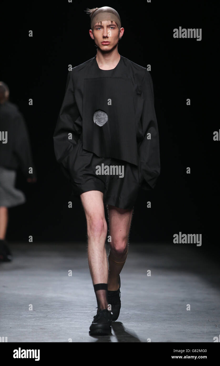 MAN catwalk - London Collections: Men 2015 Stock Photo - Alamy