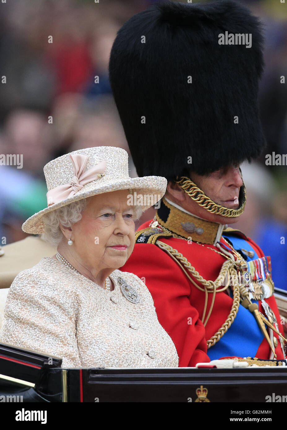 Trooping the Colour parade Stock Photo - Alamy
