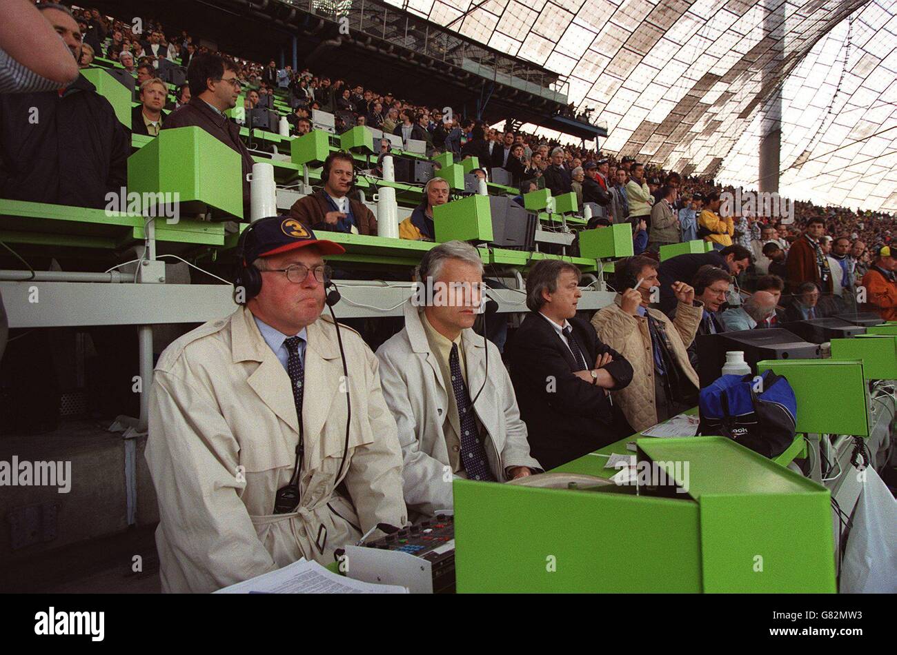 Borussia dortmund v juventus radio commentators hi-res stock ...
