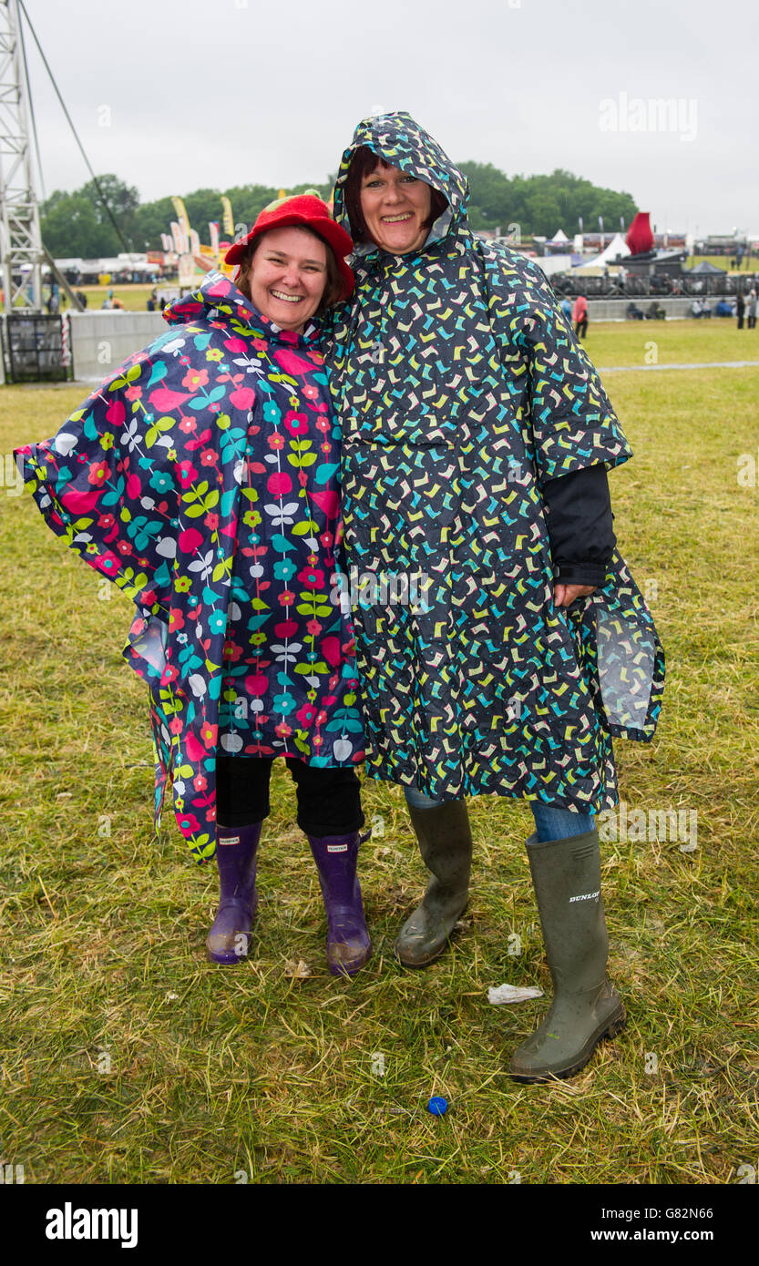 Download Festival 2015 - Day Two - Donington Park. Festival goers on ...