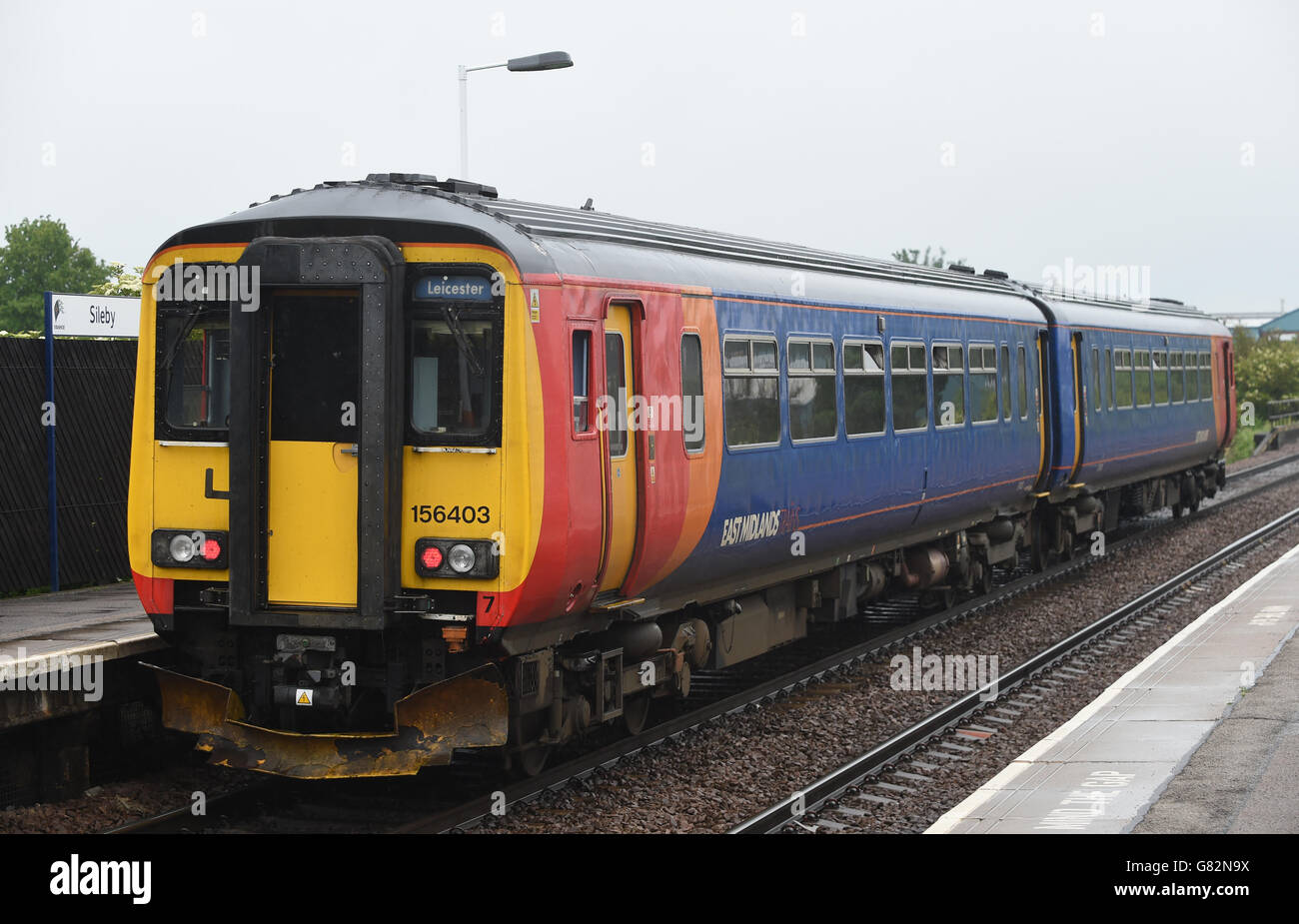 East Midlands Trains Stock Photo - Alamy