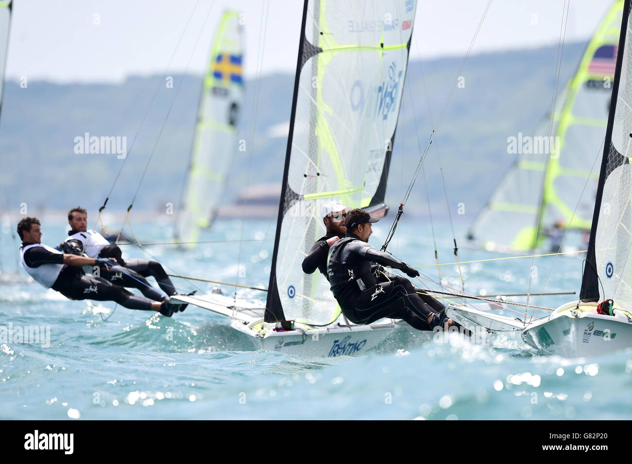 Sailing - ISAF Sailing World Cup - Day One - Weymouth and Portland ...