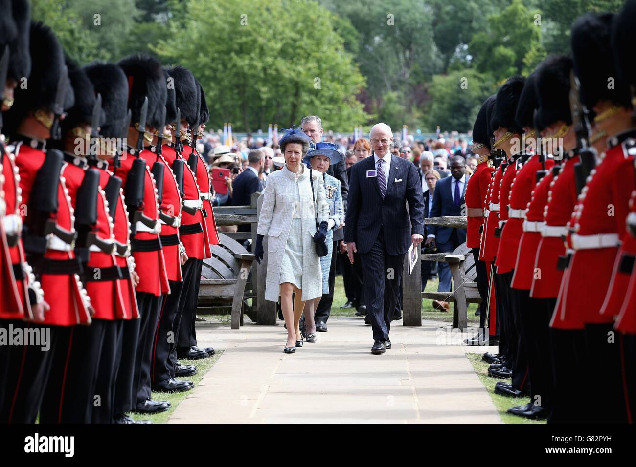 The Princess Royal attends a Magna Carta 800th Anniversary ...
