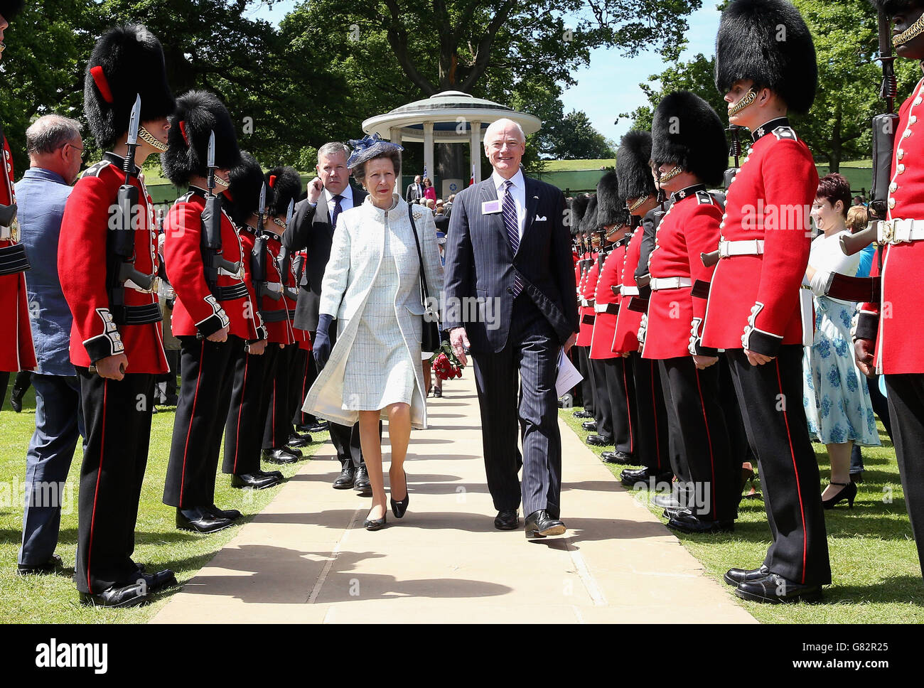 The Princess Royal attends a Magna Carta 800th Anniversary ...